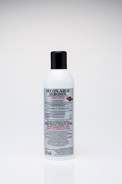 Veltek DECON-AHOL WFI 70% IPA, Aerosol Inverta Mist, 11oz | DiNovo