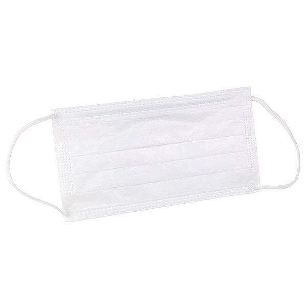 Kimberly Clark Kimtech M3, Pleated Face Mask With Ear Loops, One Size ...