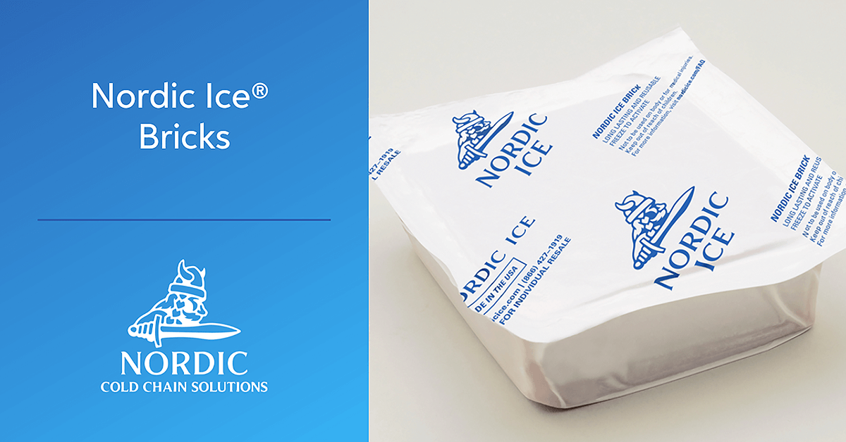 Nordic Cold Chain Solutions Nordic Ice®, Bricks | DiNovo